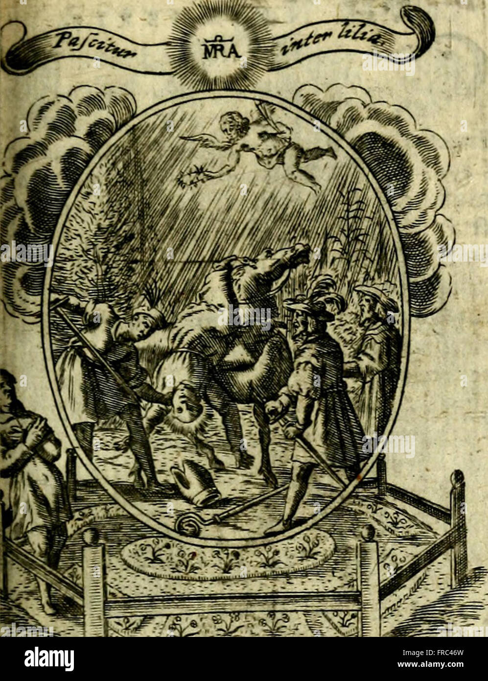 A 1630 historical work documenting the lives and feast days of saints ...