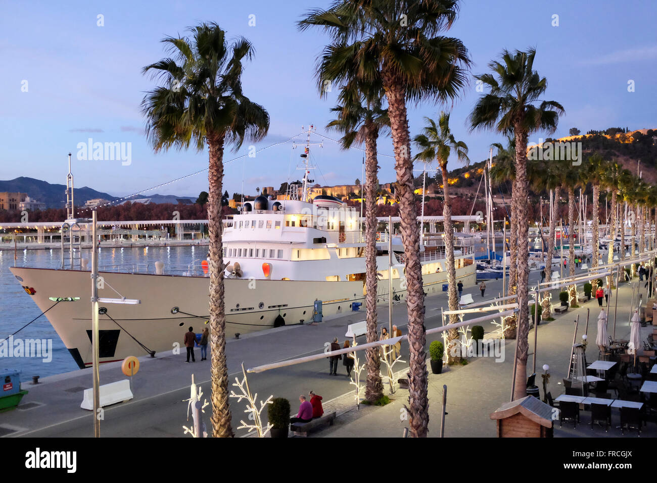 Muelle Uno, Malaga, Spain Stock Photo - Alamy
