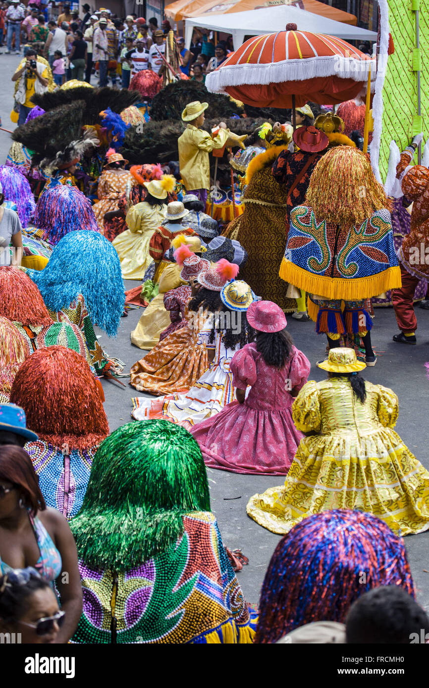 Presentation in folkloric party Maracatu Rural - also known as Maracatu ...