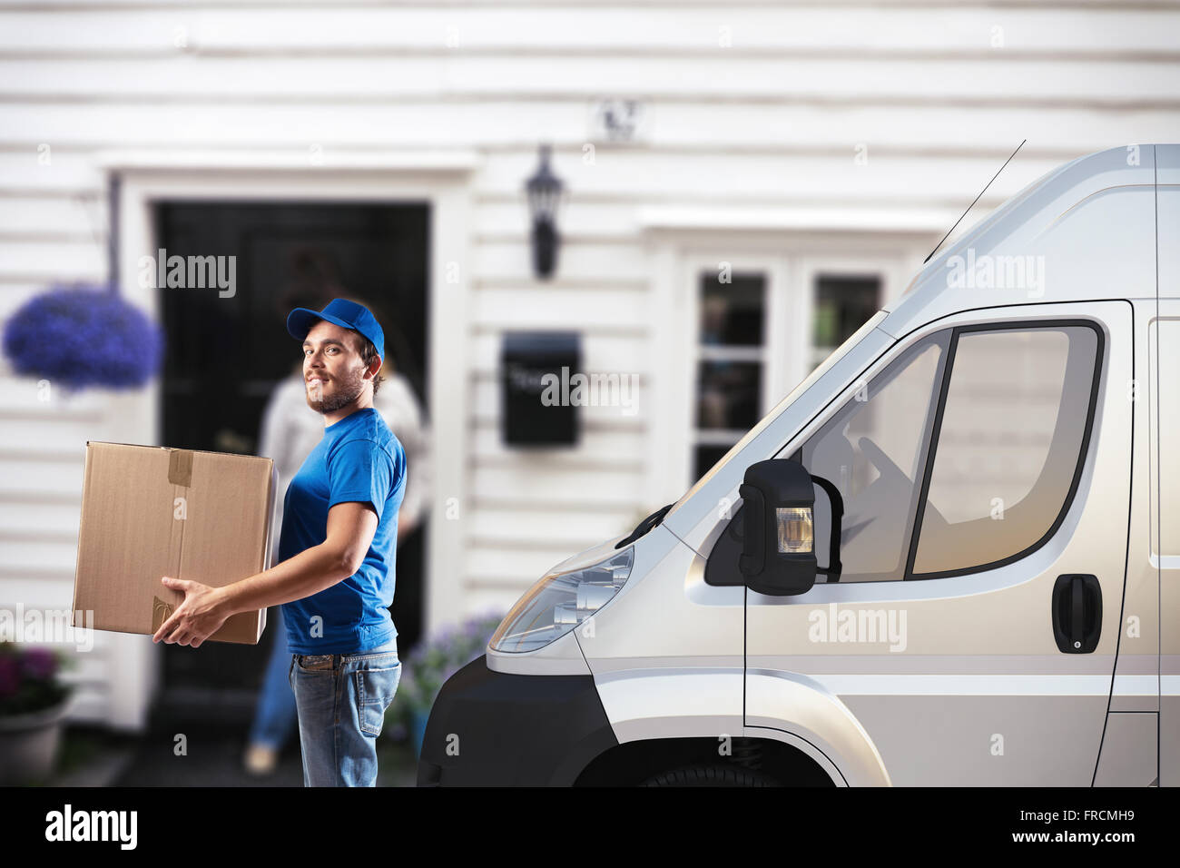 Deliver delivering hi-res stock photography and images - Alamy