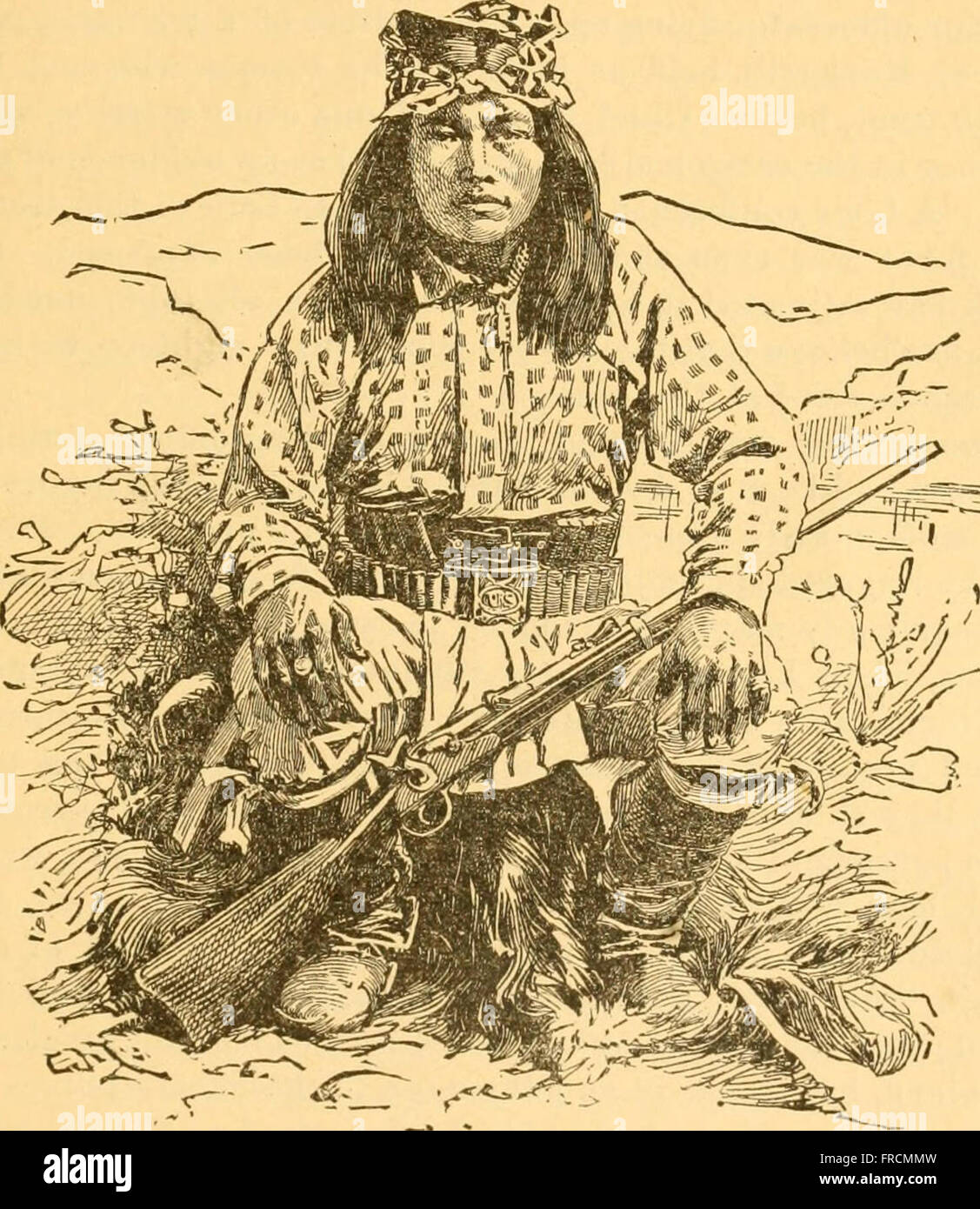 Our pioneer heroes and their daring deeds (1887 Stock Photo - Alamy