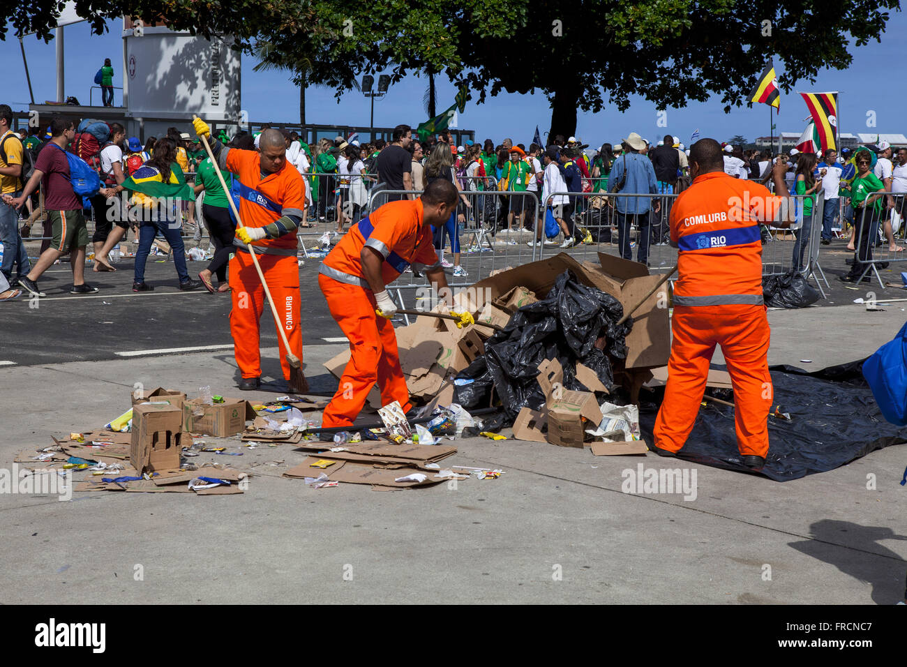 People Cleaning The Streets