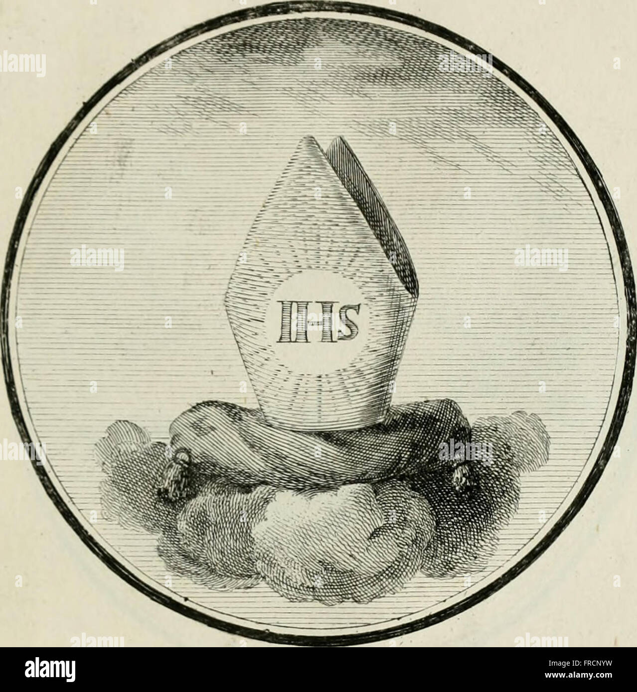 This 1783 work *Regula Emblematica Sancti Benedicti* presents ...