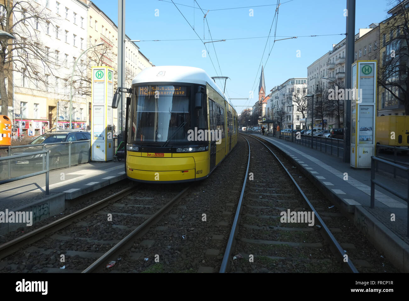 Berlin tram hi-res stock photography and images - Alamy