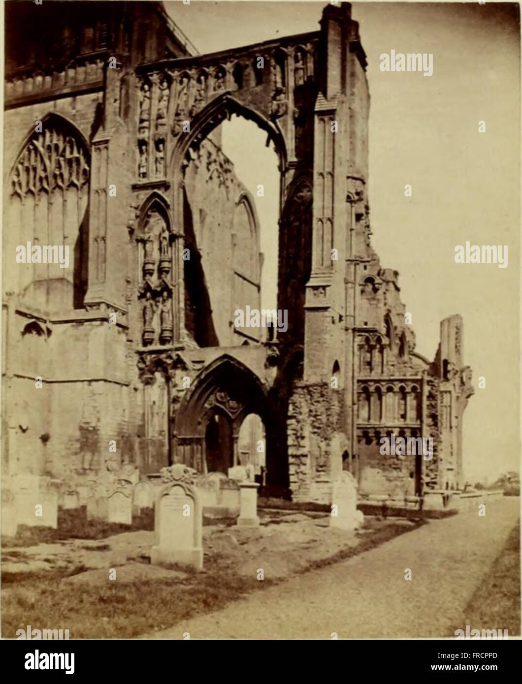 Ruined abbeys and castles of Great Britain and Ireland (1864 Stock ...