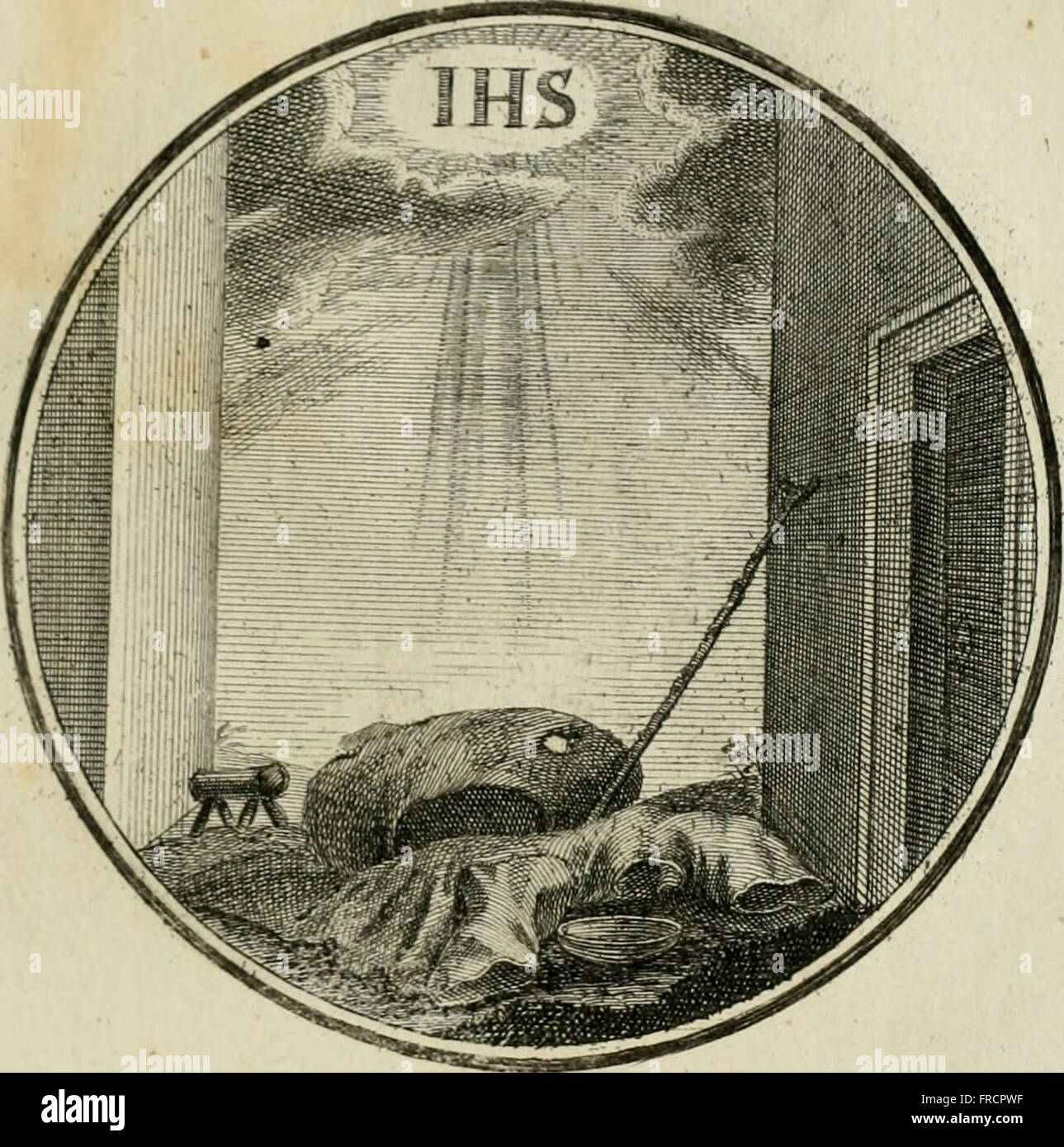 The 'Regula emblematica Sancti Benedicti' from 1783 is a visual and ...