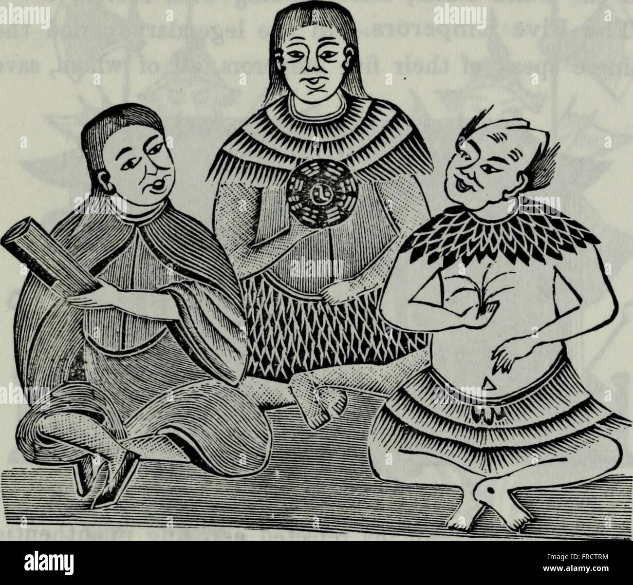 This 1887 text discusses the three major Chinese religions—Confucianism ...