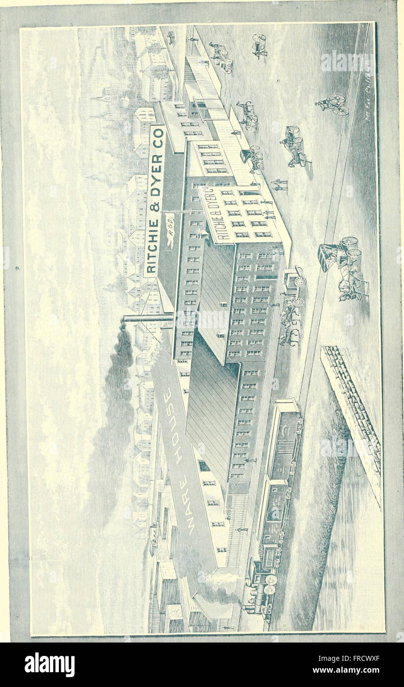 The centennial anniversary of the city of Hamilton, Ohio (1892 Stock ...