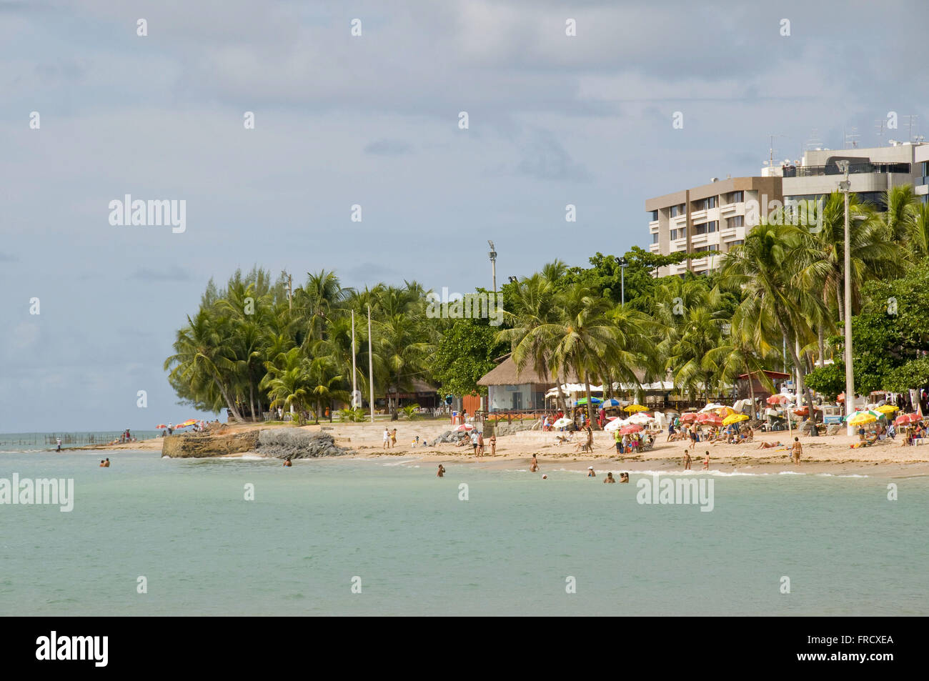Ponta Verde Beach from the city of Maceio Stock Photo - Alamy