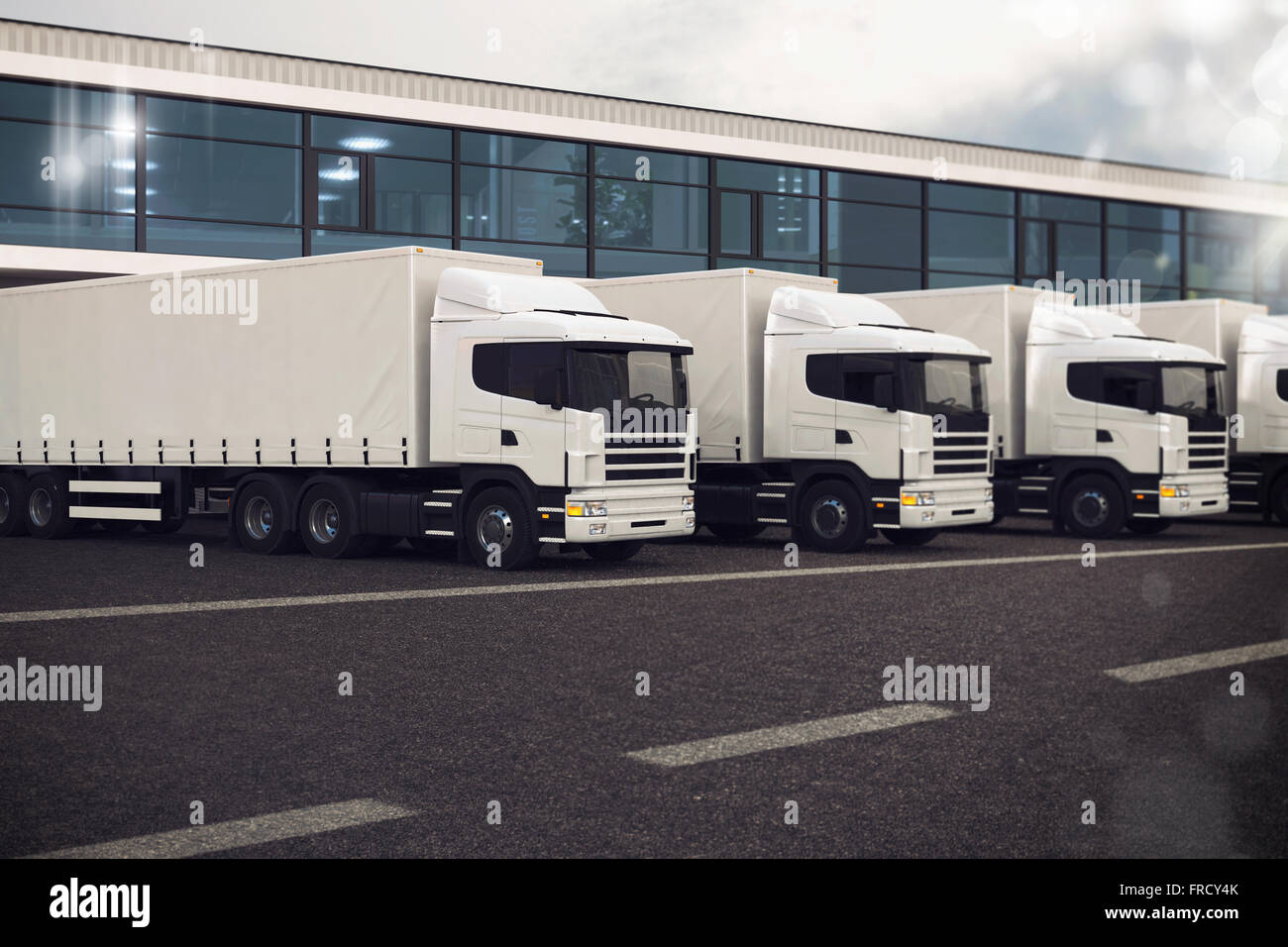 Road transport fleet hi-res stock photography and images - Alamy