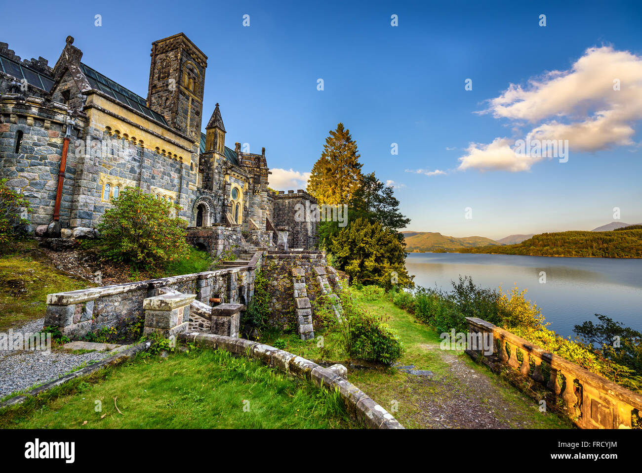 St Conans Kirk located in Loch Awe, Argyll and Bute, Scotland Stock ...