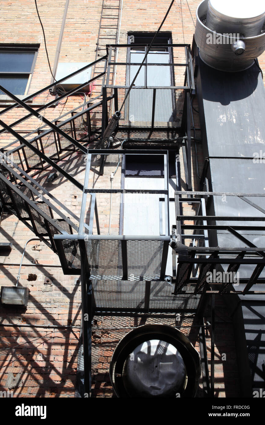 Structural fire escape hi-res stock photography and images - Alamy