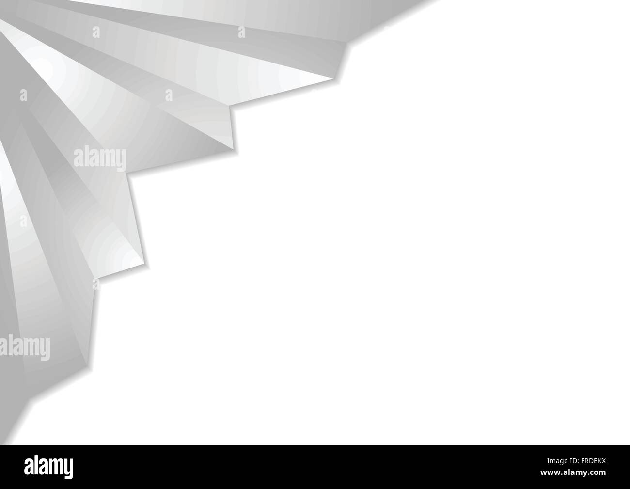 Grey corporate abstract background. Vector graphic card template design ...