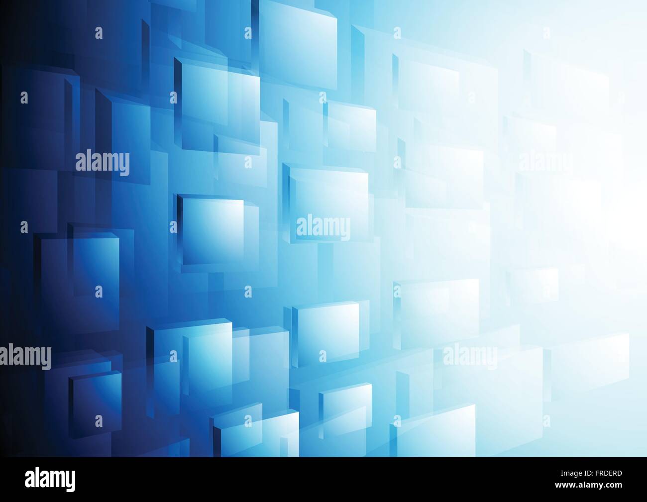 Bright blue hi-tech motion background. Vector template brochure design ...