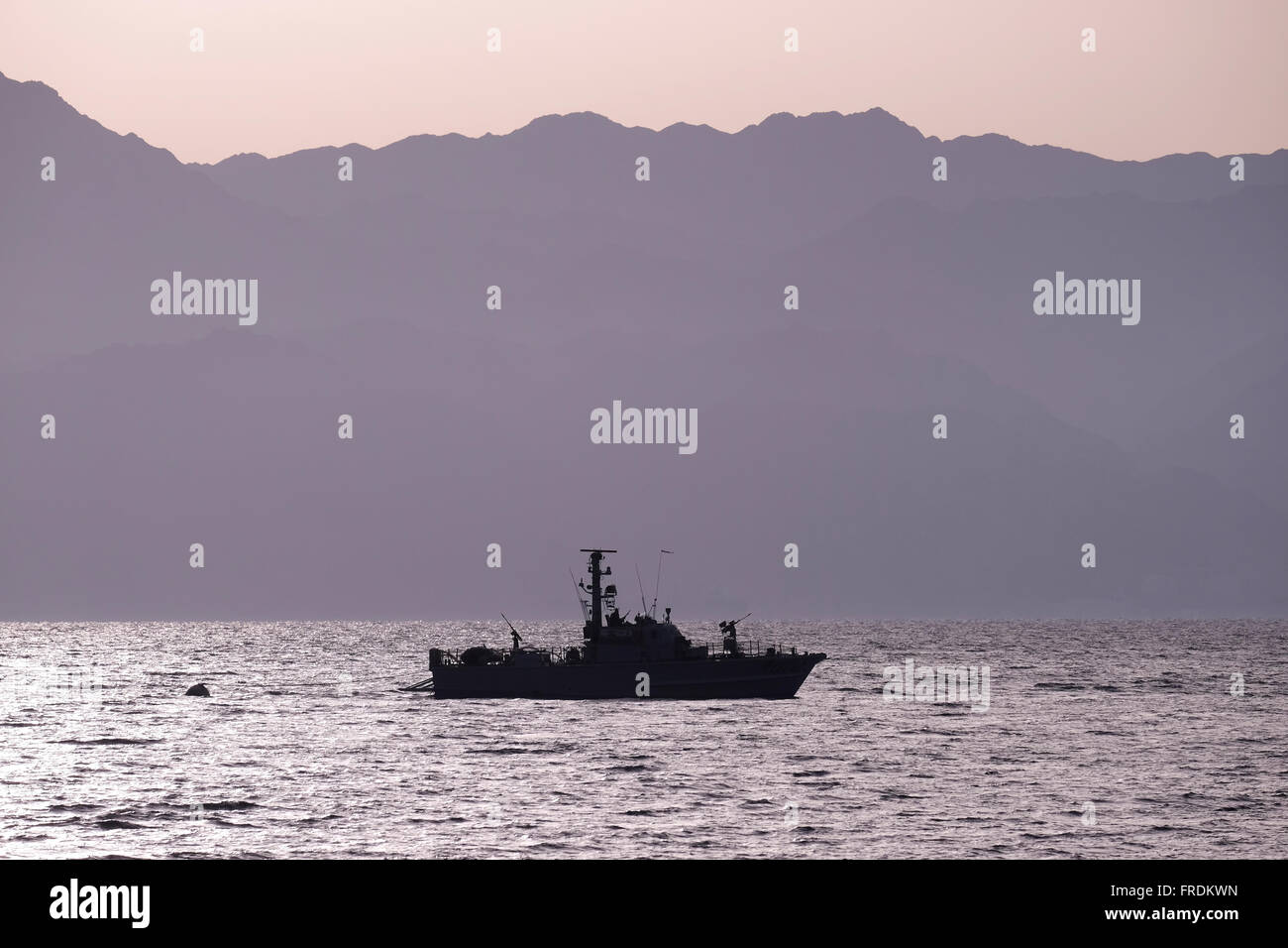 An Israeli Shaldag class fast patrol boat of the Israeli Navy ...