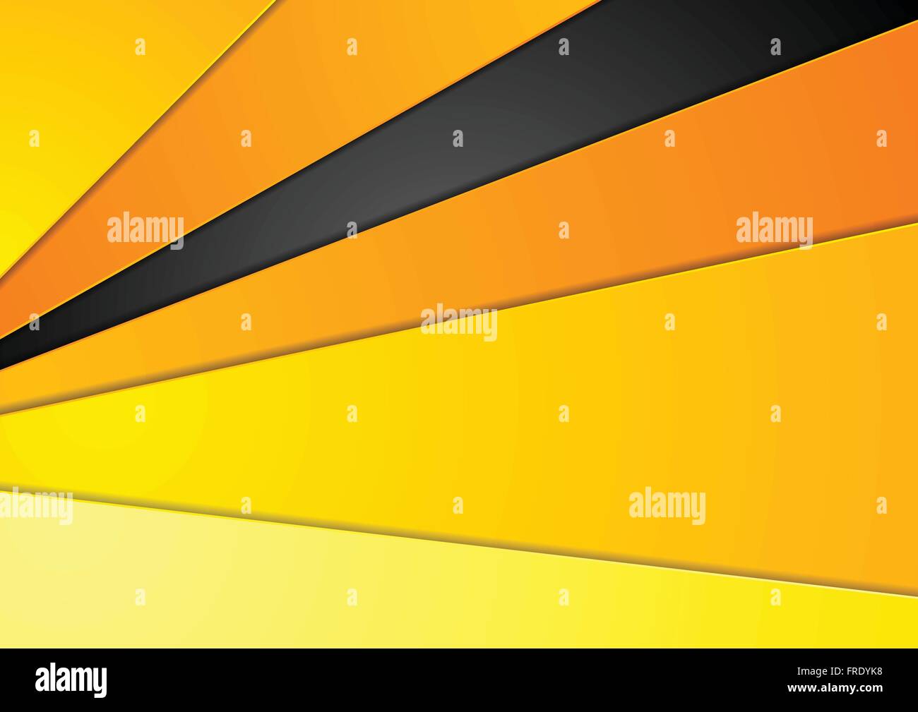 Abstract orange black corporate design. Vector graphic background Stock ...