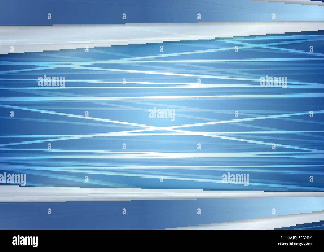 Abstract bright blue background with lines. Vector design Stock Vector ...