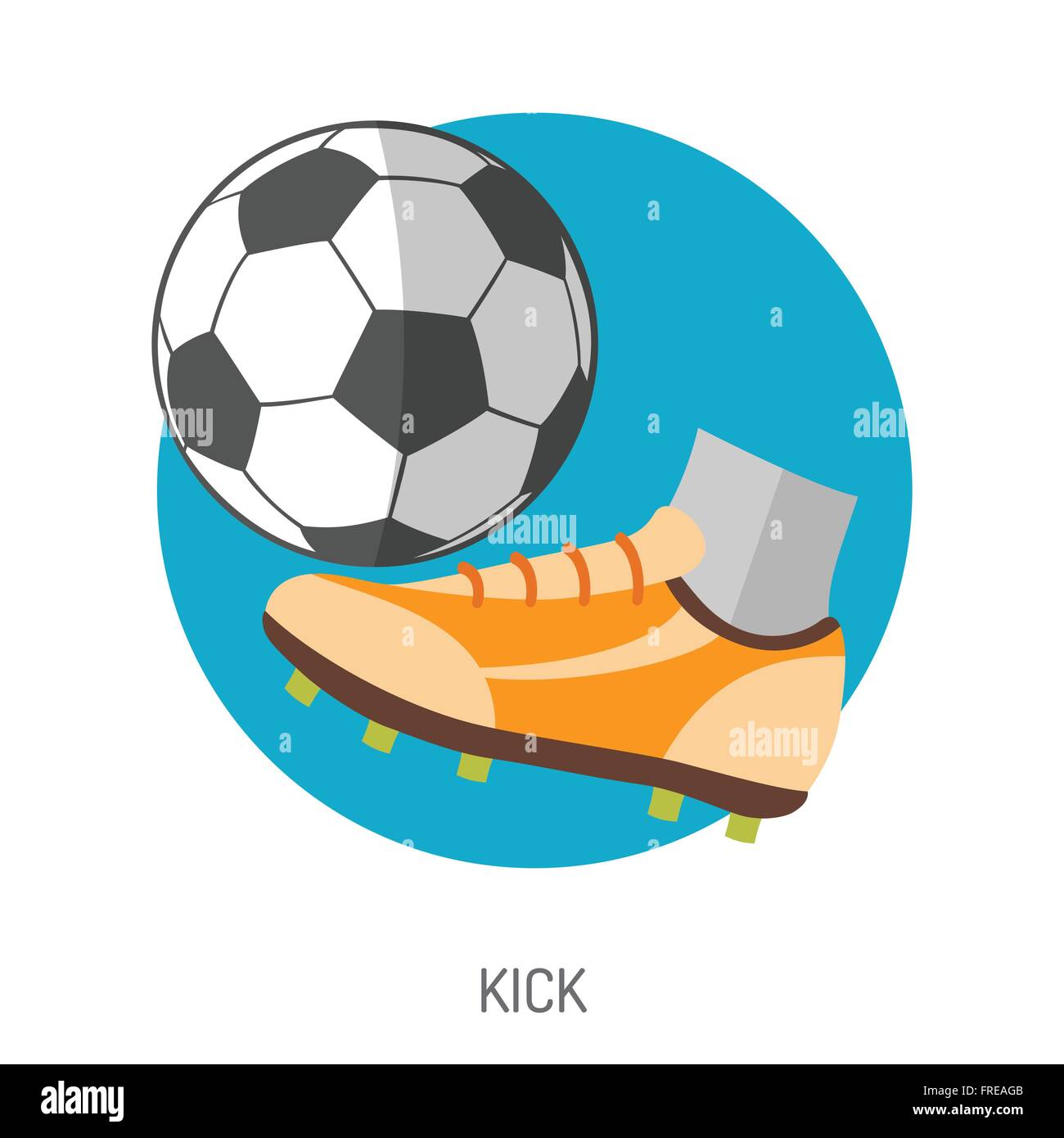 Set soccer football boots Stock Vector Images - Alamy
