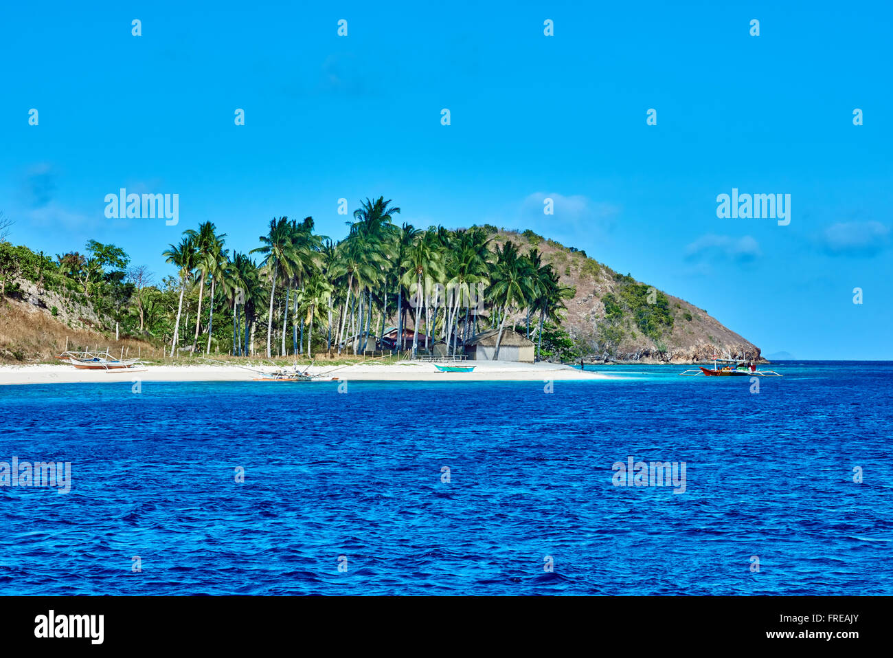 linapacan island in Palawan Philippines Stock Photo - Alamy
