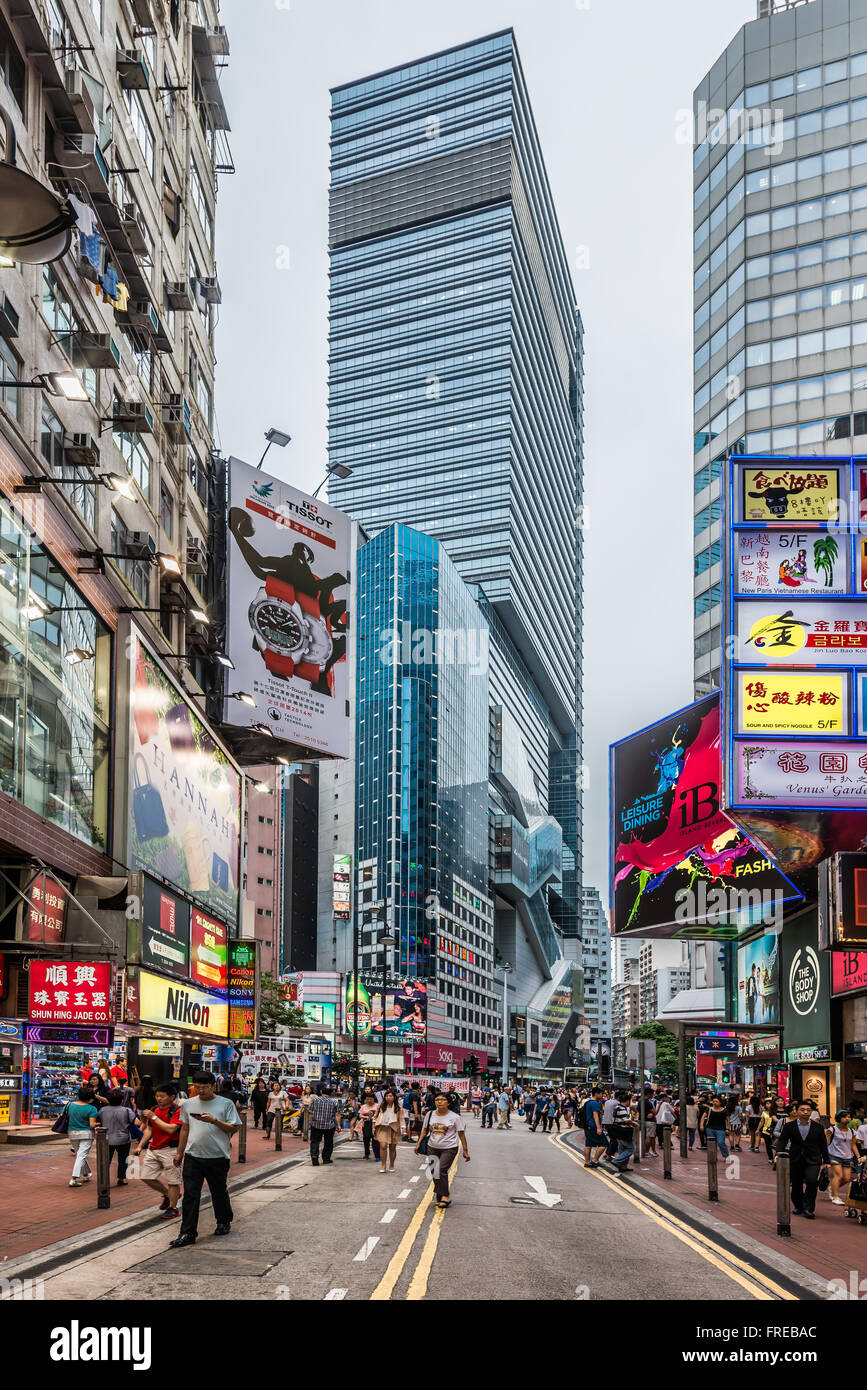 Hong Kong Causeway Bay Street High Resolution Stock Photography and ...