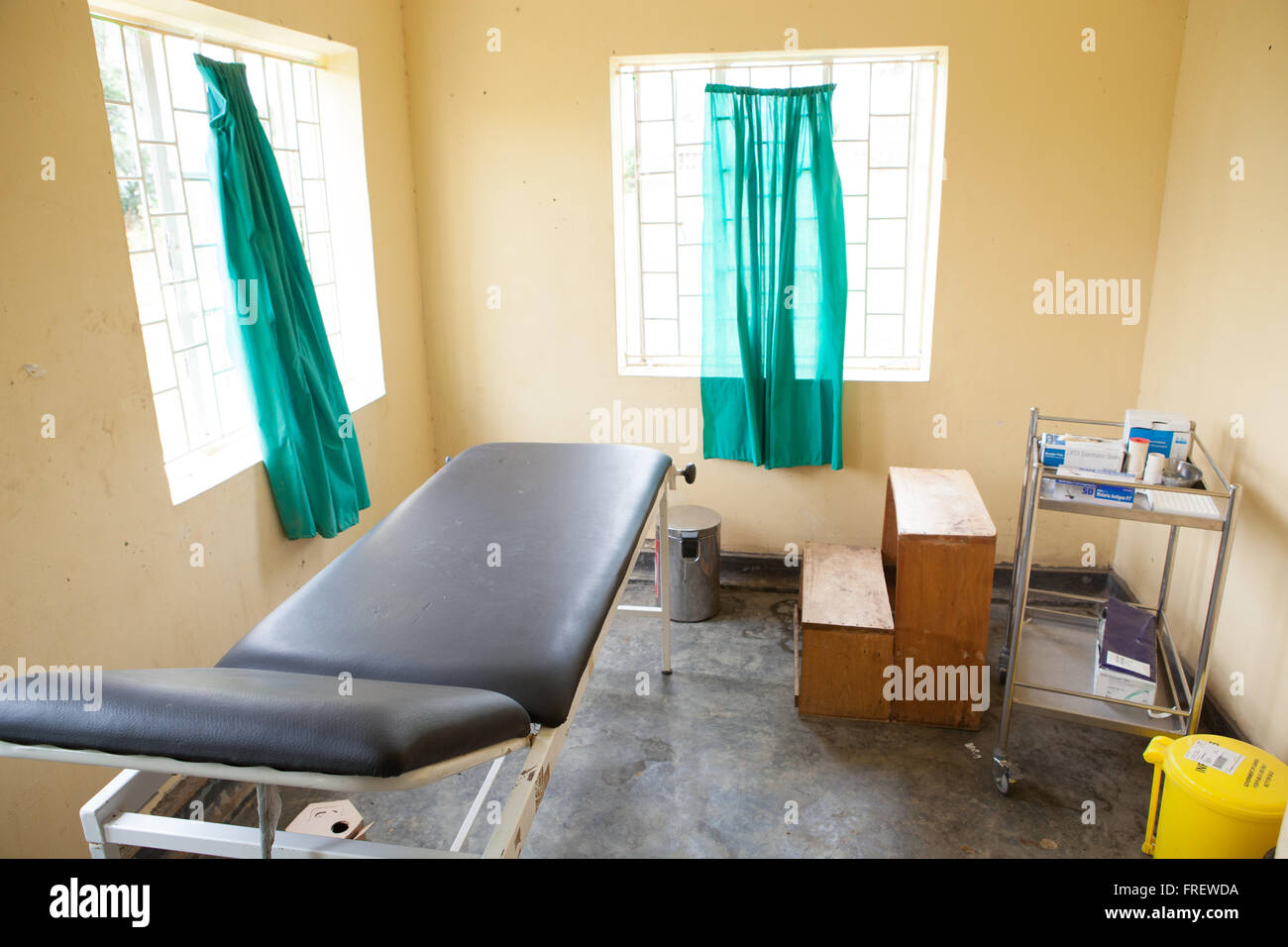 Inside the labour ward at Kashare Level 3 Health Centre, Uganda, Africa ...