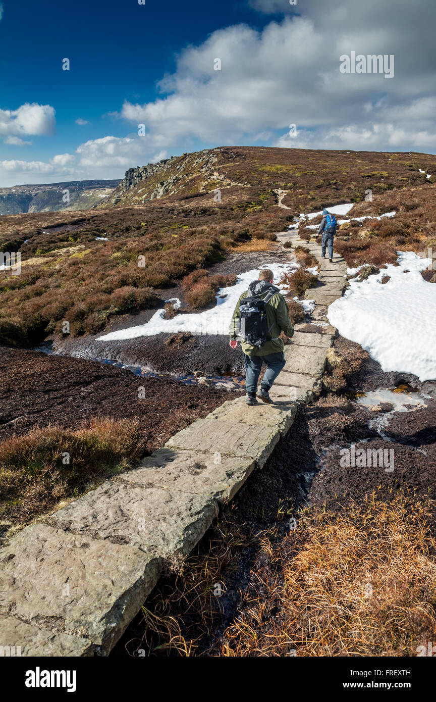 Two men walking on path hi-res stock photography and images - Alamy