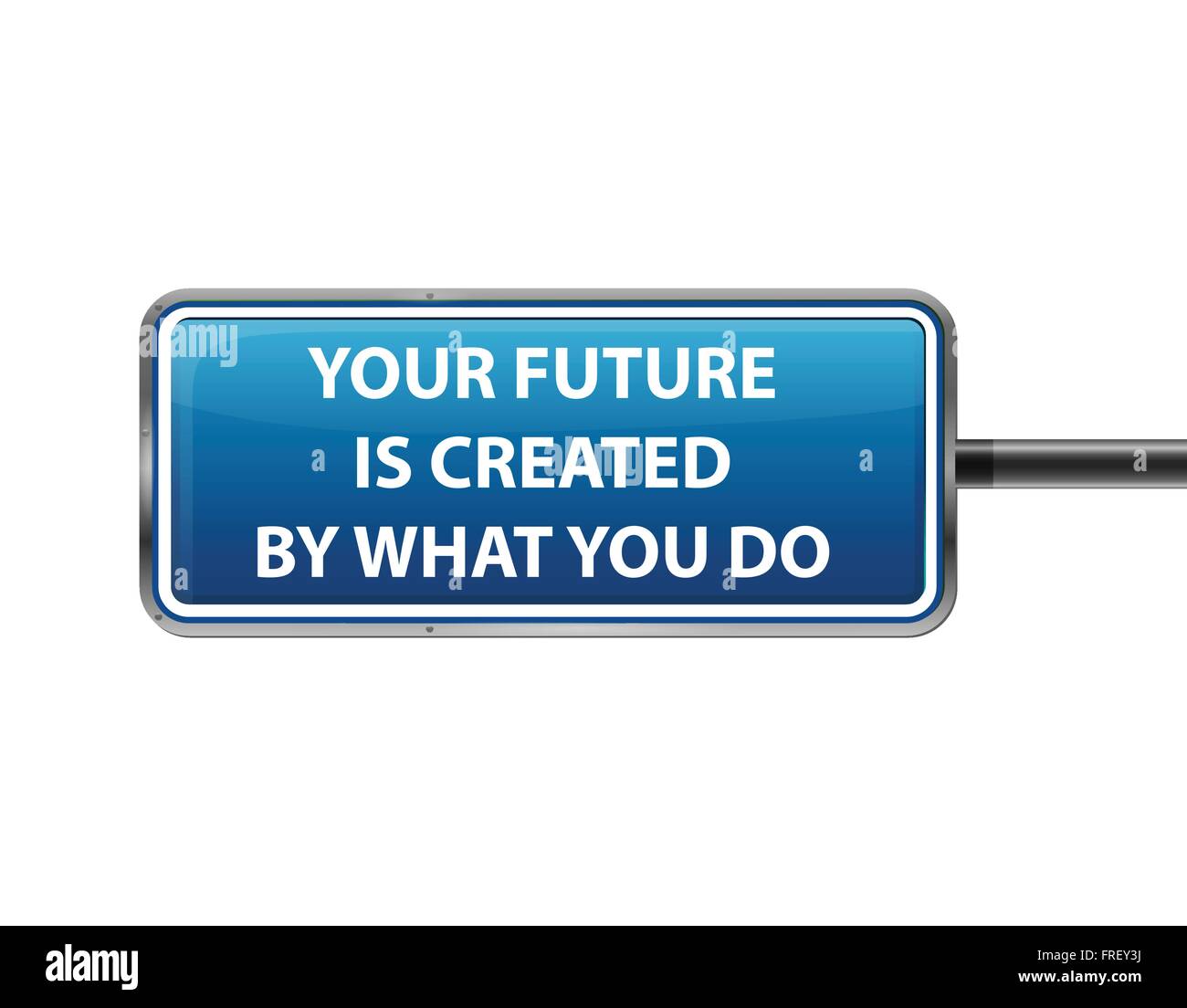 Your Opinion Matters Green Motivational Banner on Blue Sky Background ...