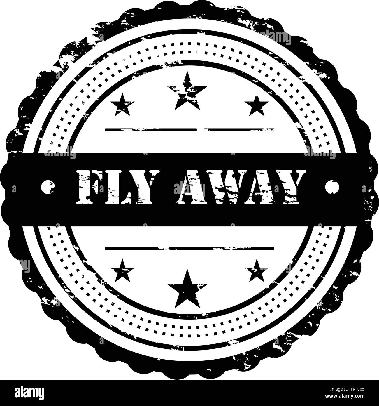 Fly stamp Black and White Stock Photos & Images - Alamy