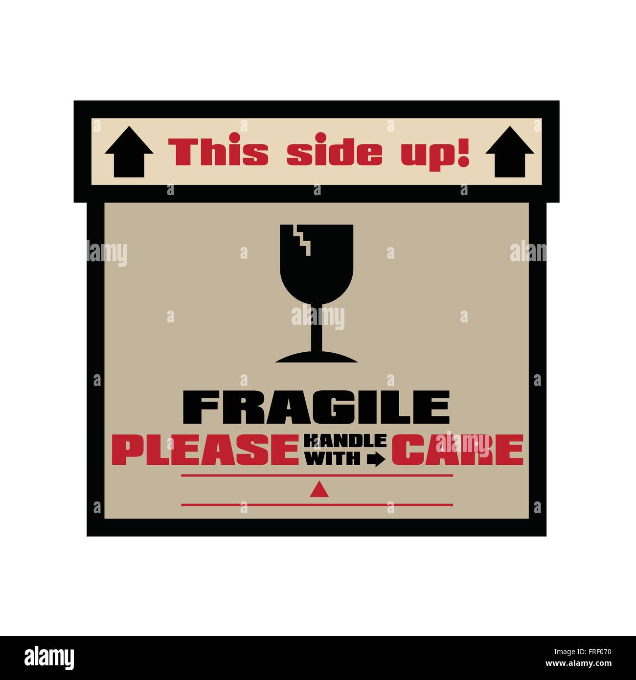 Fragile handle with care hi-res stock photography and images - Alamy