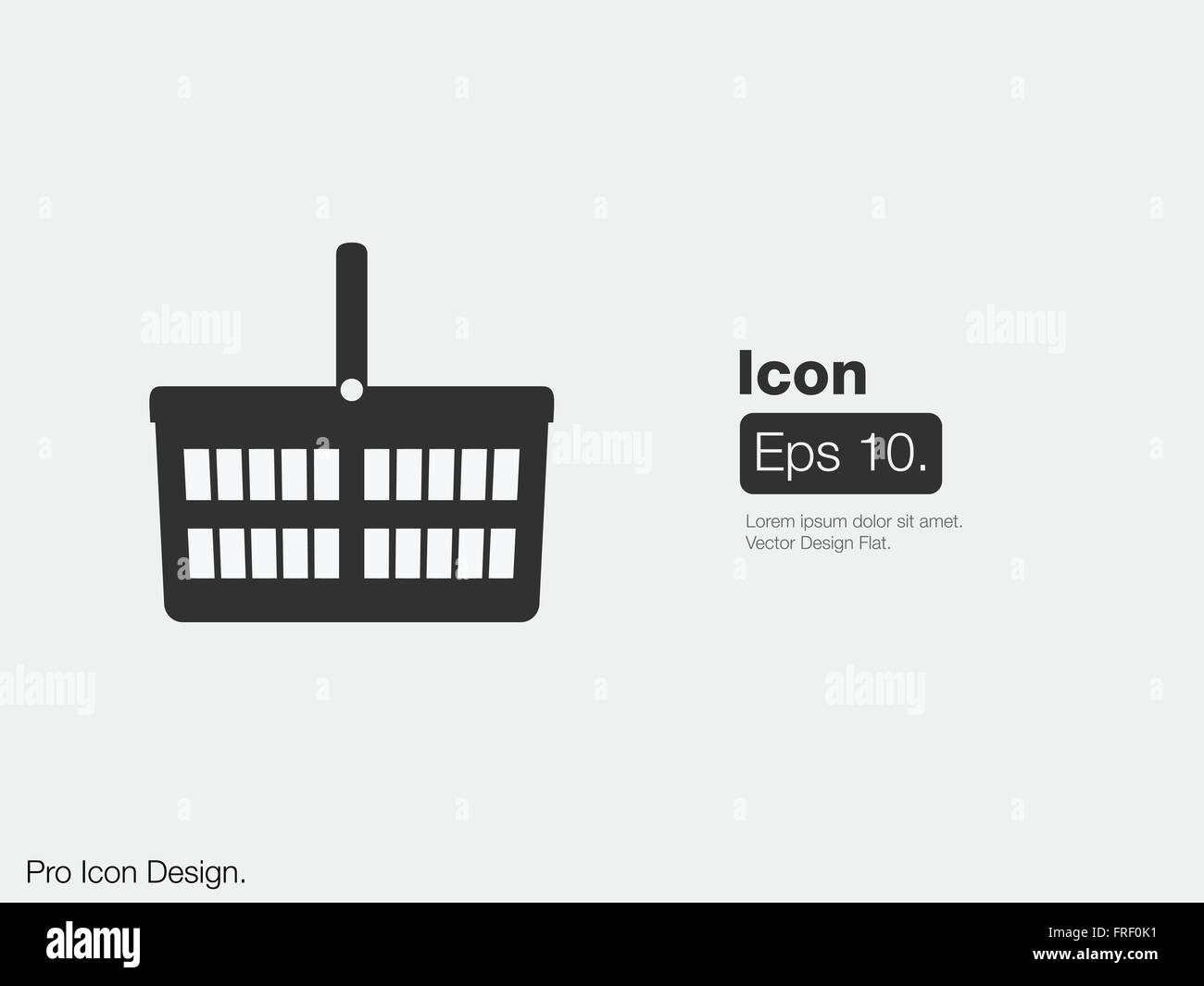Shopping basket icon Stock Vector Image & Art - Alamy