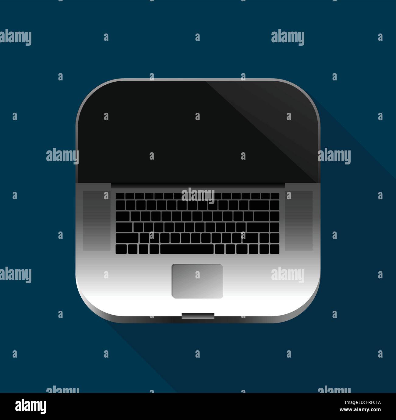 Laptop Icon for Mobile Stock Vector Image & Art - Alamy