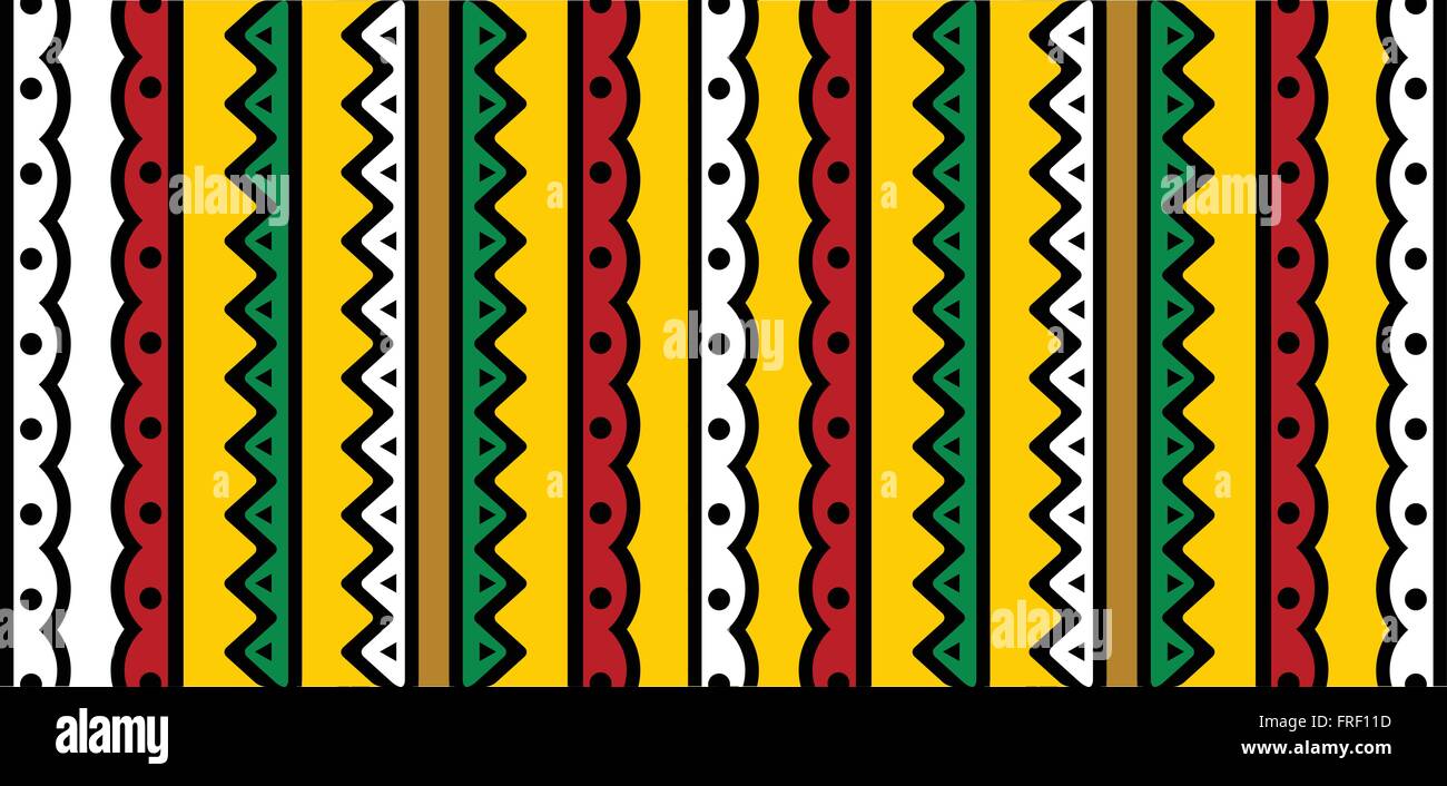 Mexican Colorful Pattern Stock Vector Image & Art - Alamy