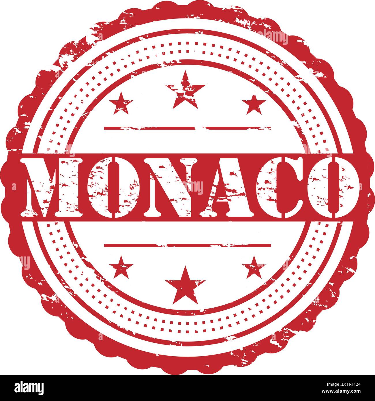 Monaco City Destination Grunge Stamp Symbol Stock Vector Image & Art ...