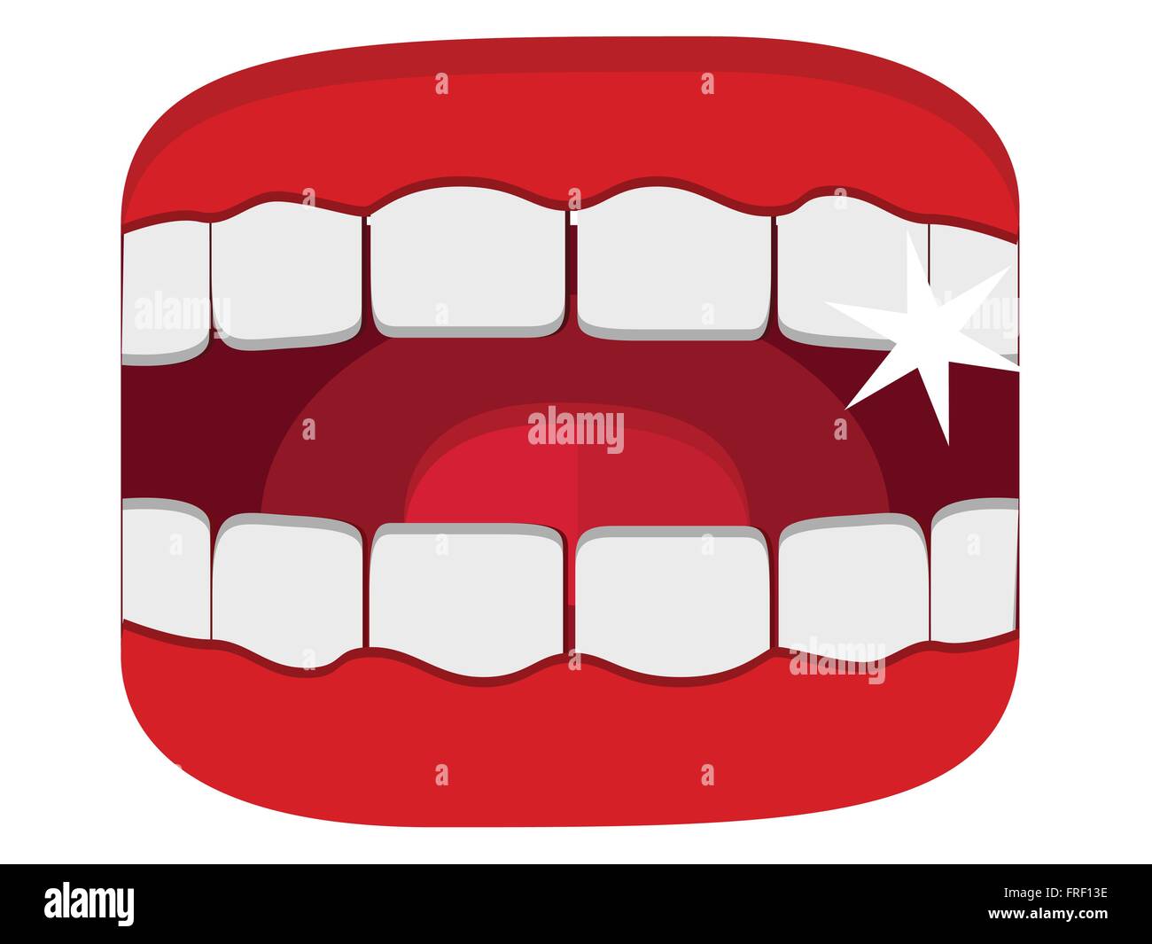 Cartoon mouth Stock Vector Images - Alamy