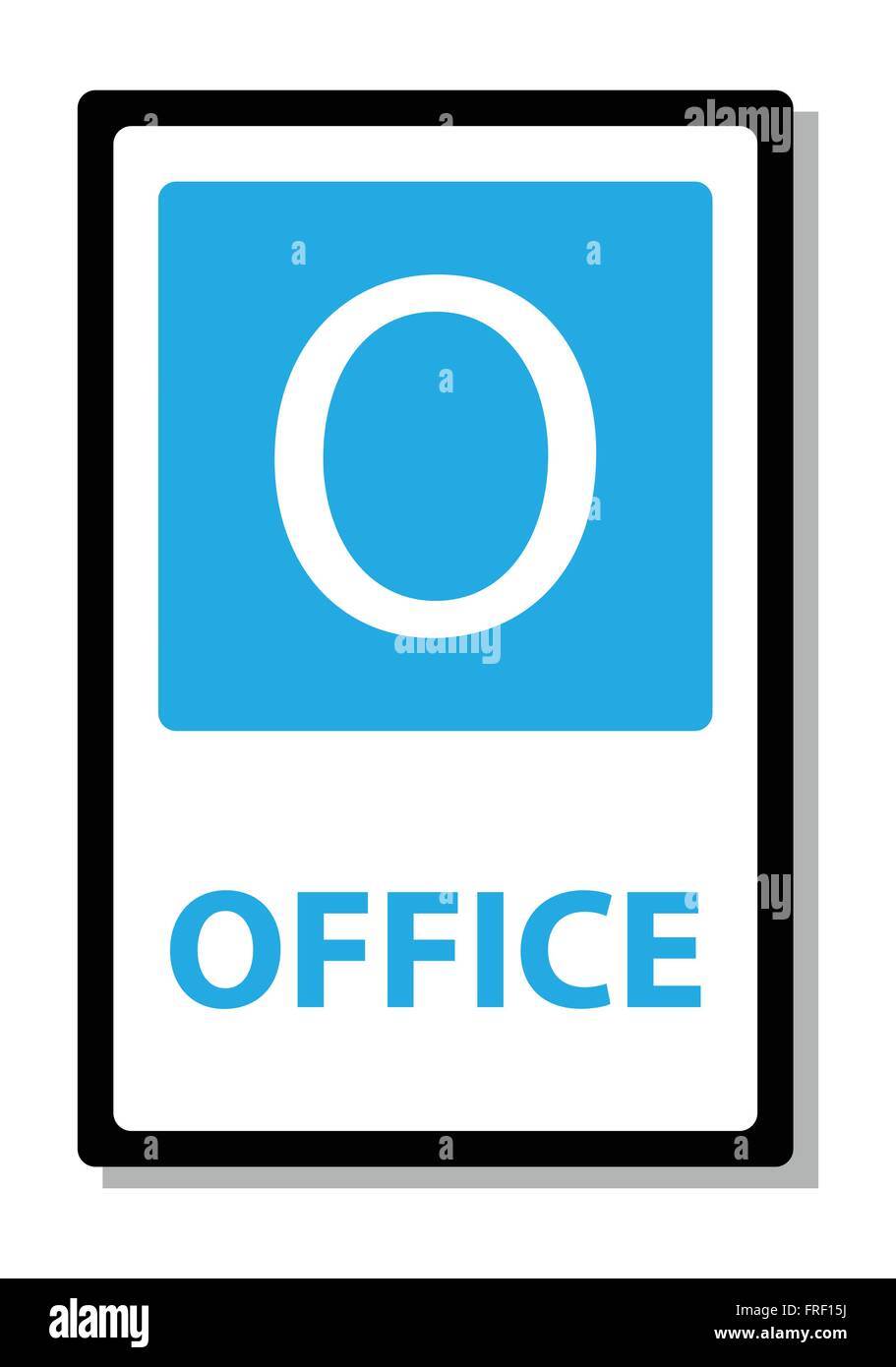 Symbol office Stock Vector Images - Alamy