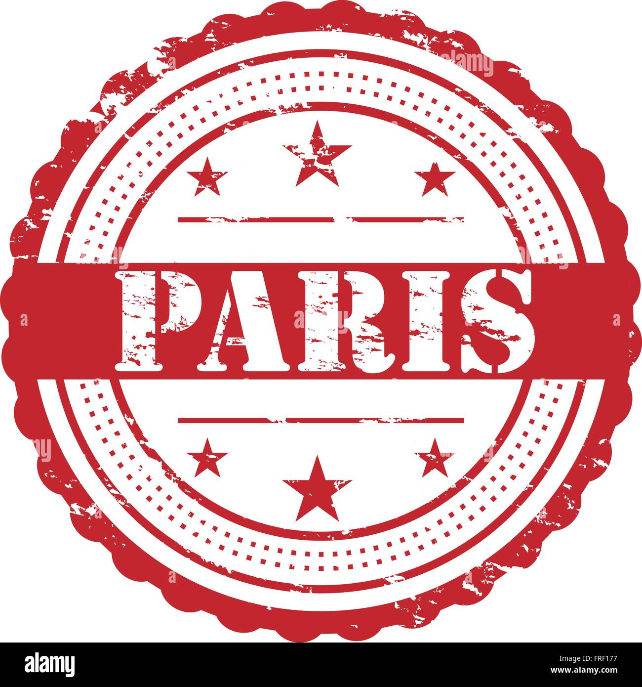 Seal of paris city Stock Vector Images - Alamy