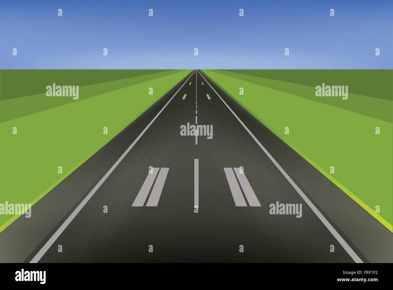 Airport Runaway Background Illustration, Vector Stock Vector Image ...