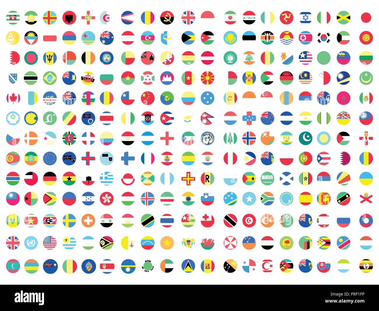 Collection of All The Flags of the Earth Stock Vector Image & Art - Alamy