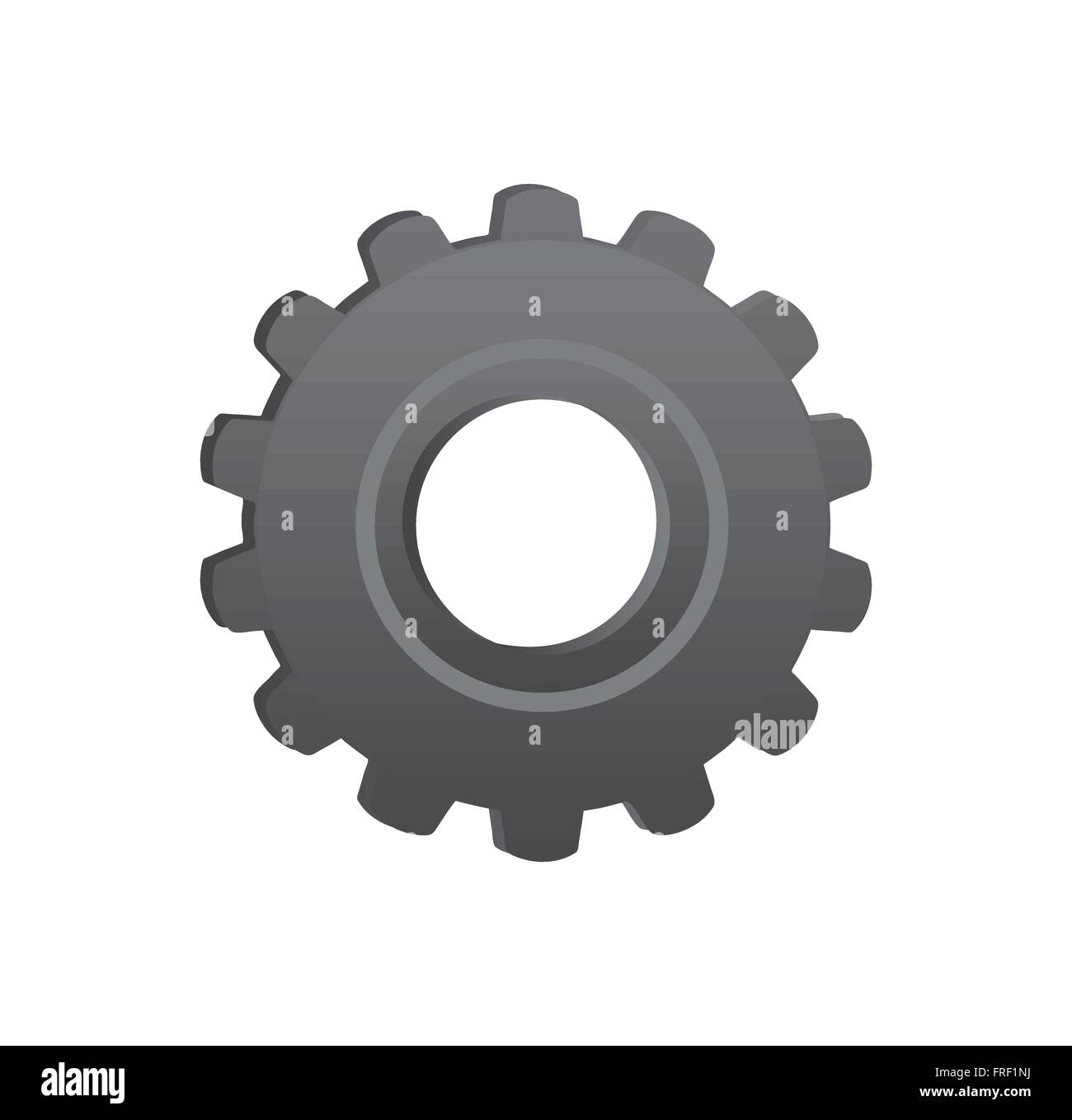 Settings - Repair - Icon on white background Stock Vector Image & Art ...