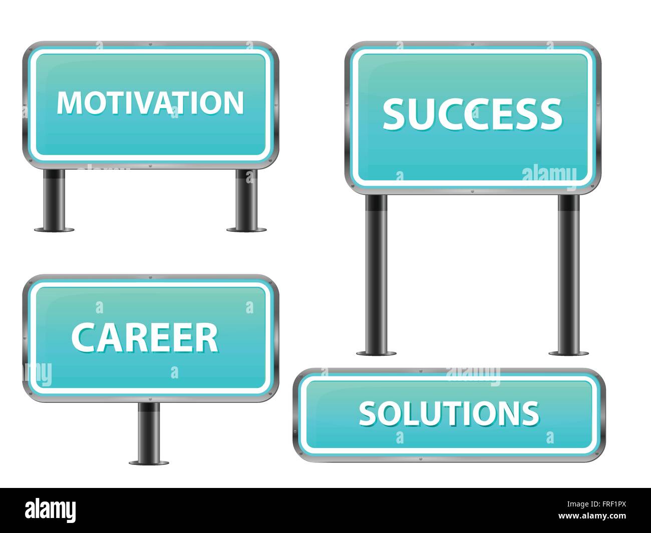 Motivational Signs Banners Stock Vector Image & Art - Alamy