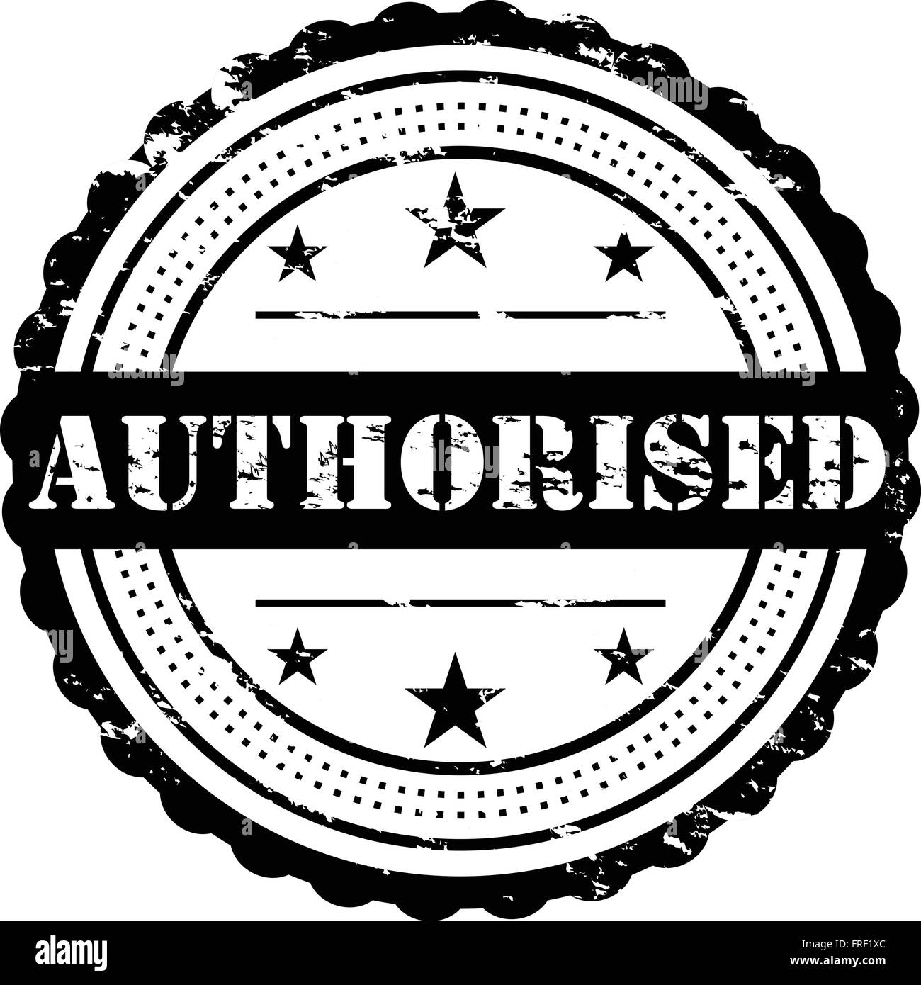 Authorised badge hi-res stock photography and images - Alamy