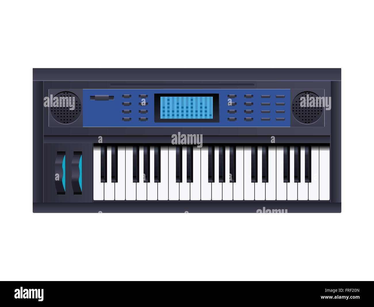 Piano keyboard synthesizer realistic hi-res stock photography and ...