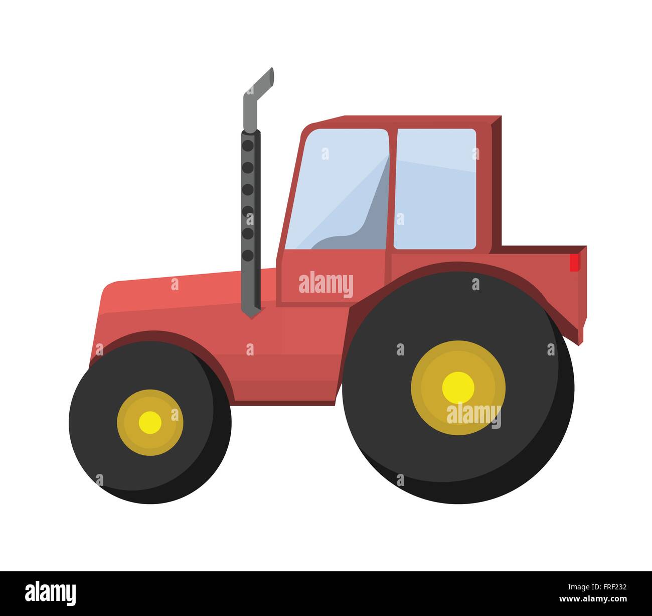 Flat tractor hi-res stock photography and images - Alamy