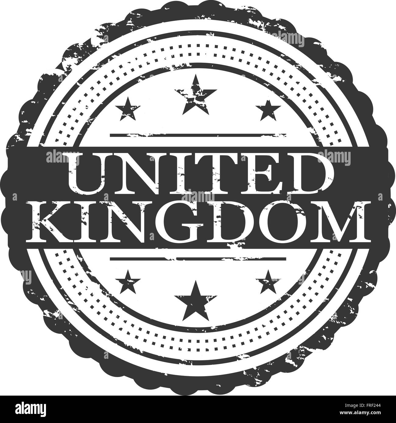 United kingdom stamp vector vectors hi-res stock photography and images ...