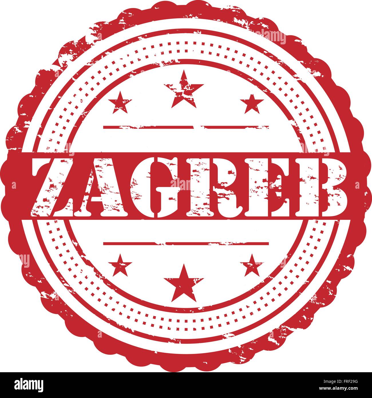 Zagreb Stock Vector Images - Alamy