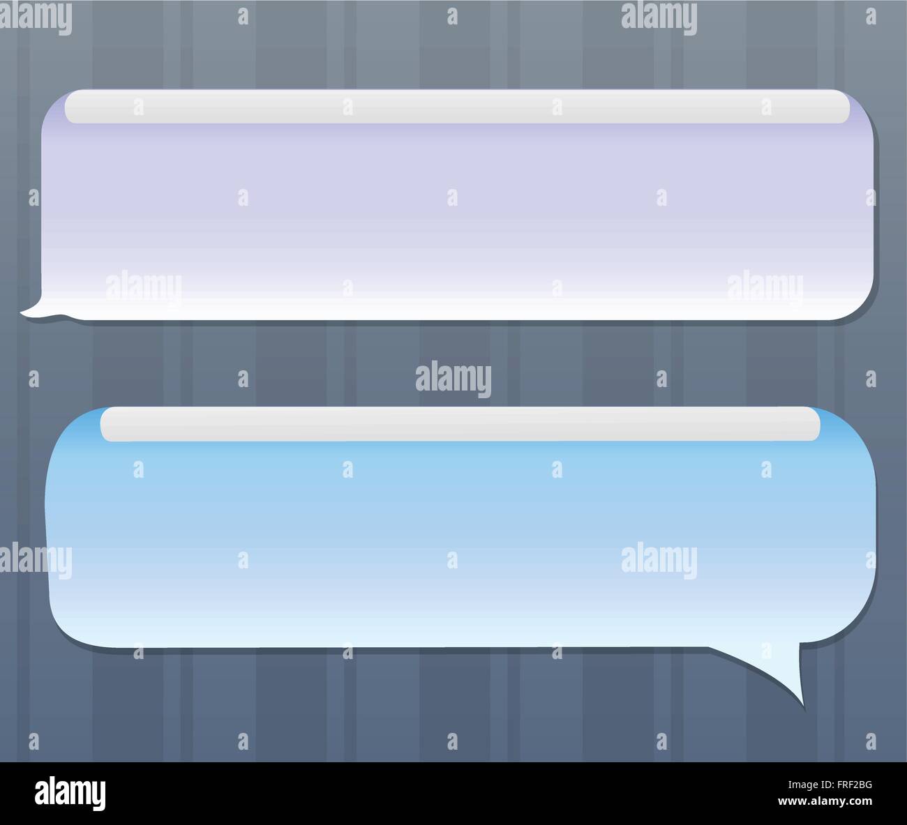 Collection of Two Speech Bubble Buttons Stock Vector Image & Art - Alamy