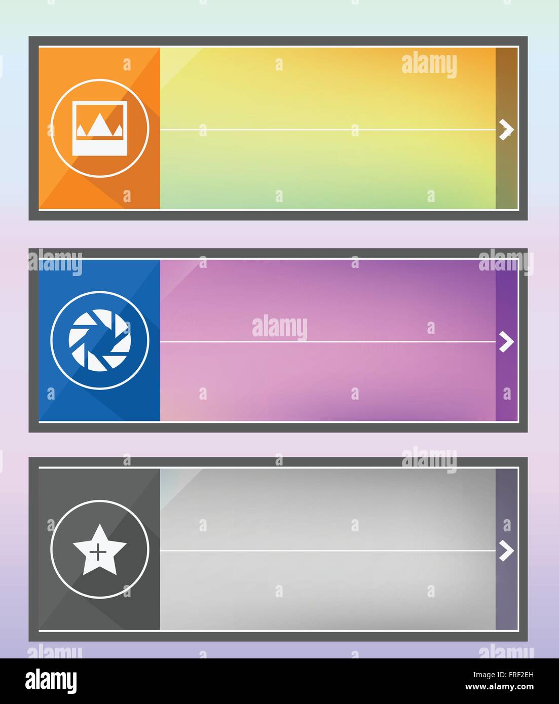 User Interface Buttons Mobile Device Stock Vector Image & Art - Alamy