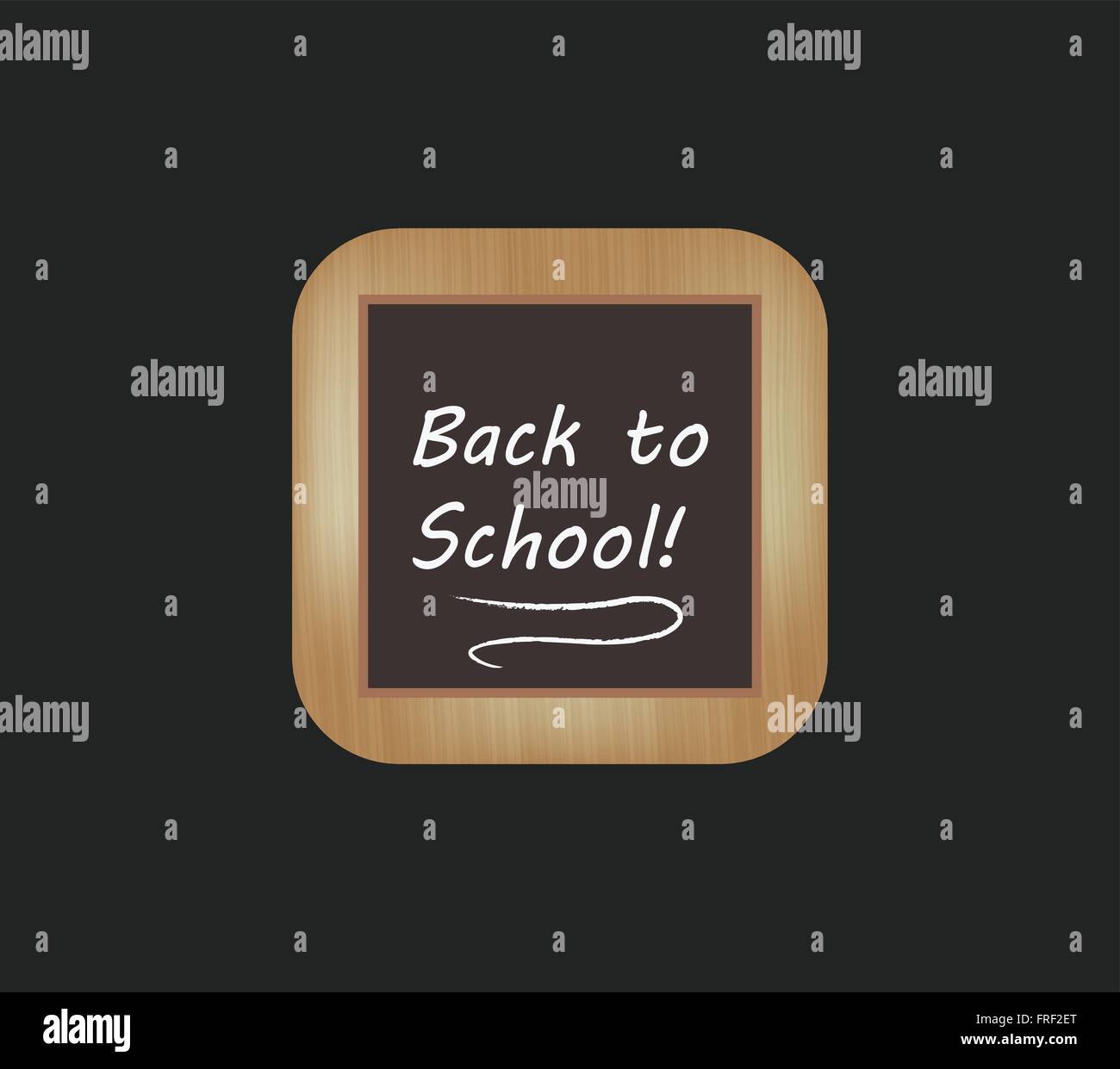 Wooden square button Stock Vector Images - Alamy