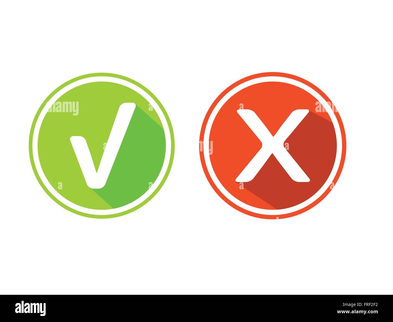 Checkmark Icon, Stickers Stock Vector Image & Art - Alamy