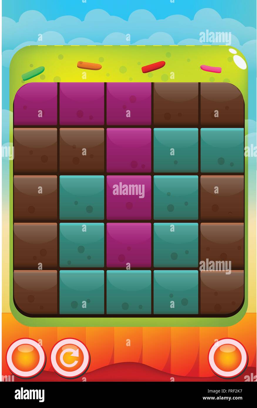 Connect Colors Game Concept Assets Stock Vector Image & Art - Alamy